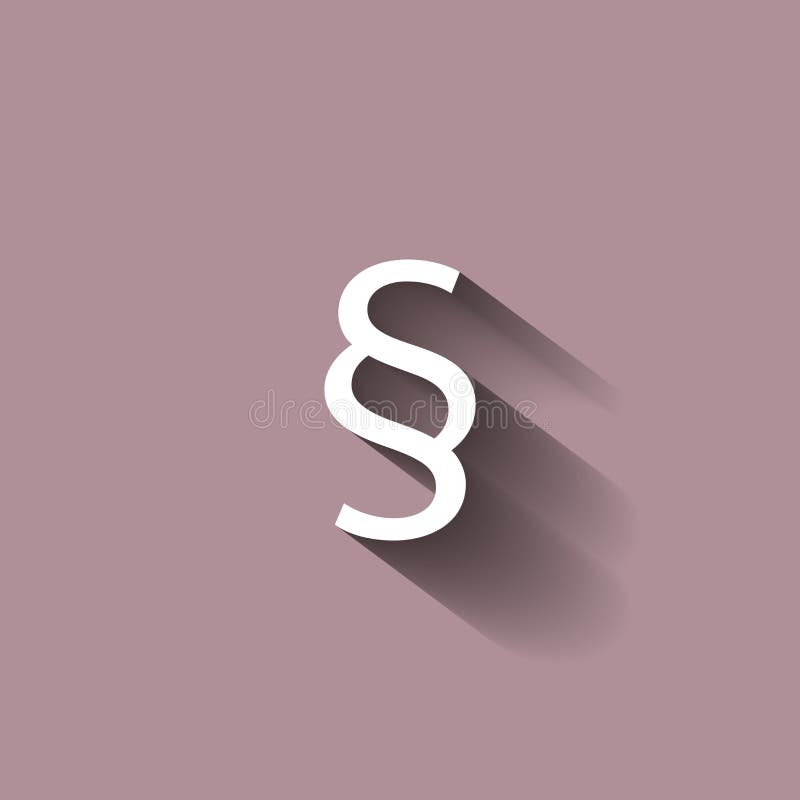 Vector Image of a Paragraph. Vector Illustration with Shadow De Stock ...