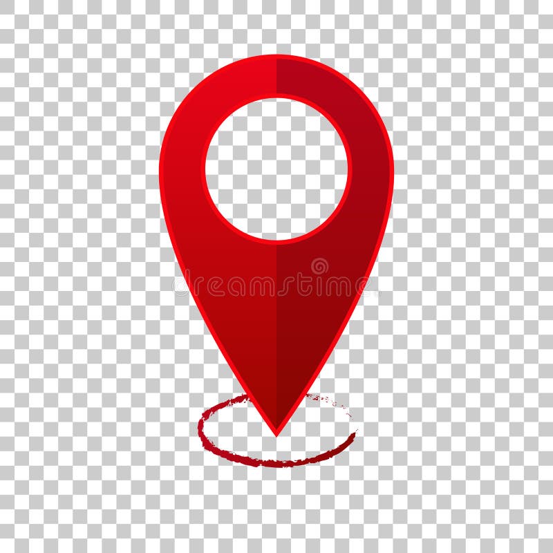 Vector Image Positioning on the Map. Mark Icon Stock Vector ...