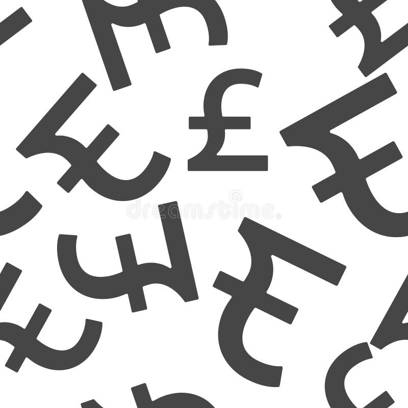 Vector Image of a Pound Sign. Vector Illustration Pound Seamless ...