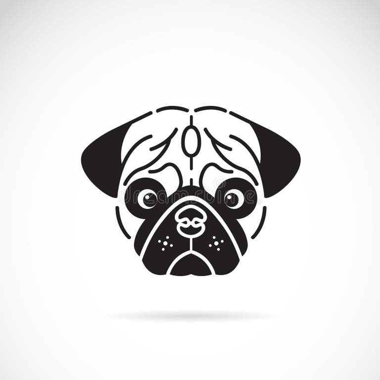Pugs Face Stock Illustrations – 464 Pugs Face Stock Illustrations ...
