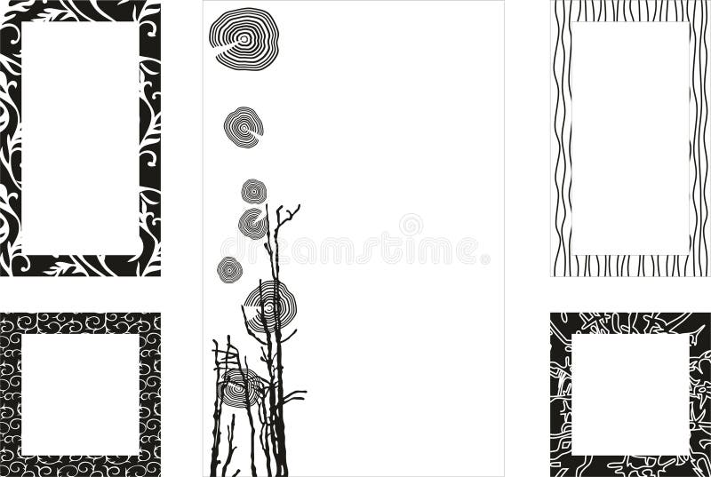 Vector Image.sandblast.abstraction Border Design Pattern Stock Vector ...