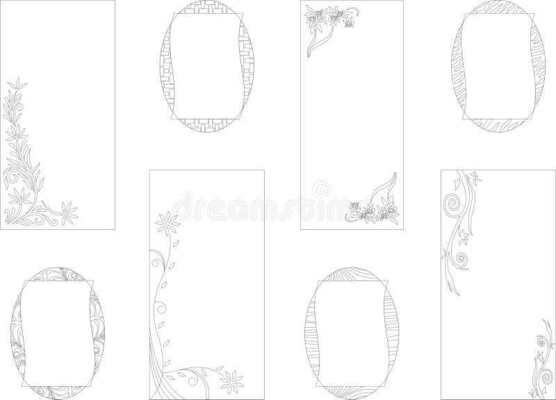 Vector Image.sandblast.abstraction Border Design Pattern Stock Vector ...