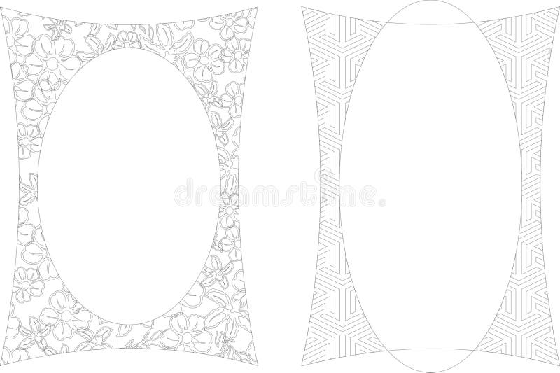 Vector Image.sandblast.abstraction Border Design Pattern Stock Vector ...