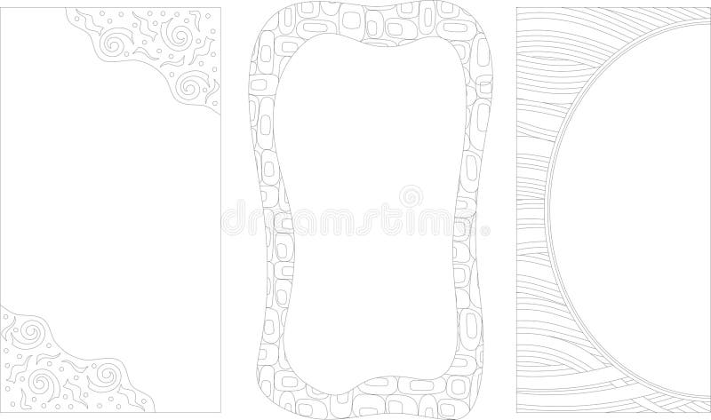 Vector Image.sandblast.abstraction Border Design Pattern Stock Vector ...