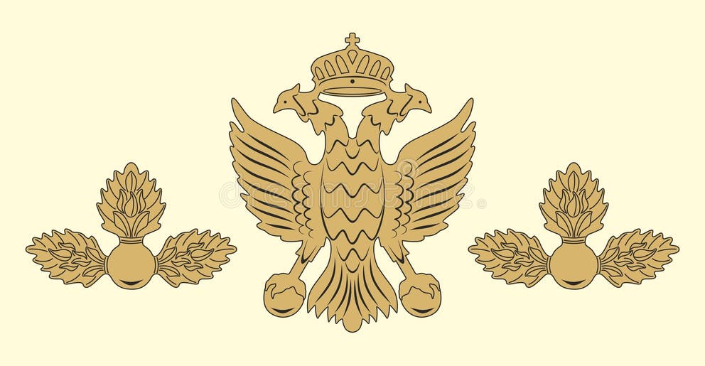 Vector Image of a Sign, Emblem, Logo in the Shape of an Eagle, Symbol ...