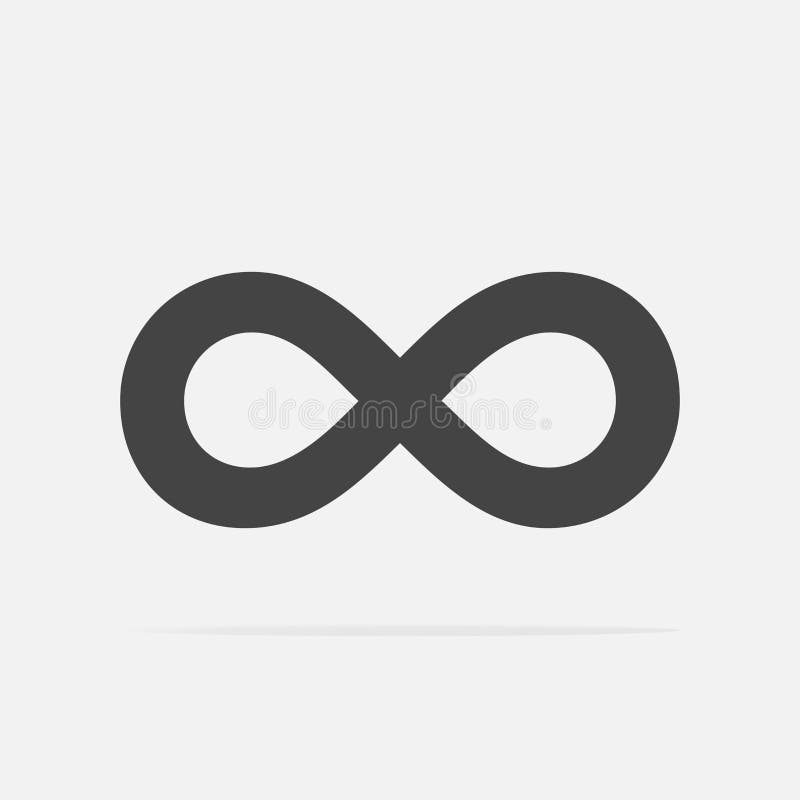 Vector Image of the Sign of Infinity. Vector Illustration Infin Stock ...