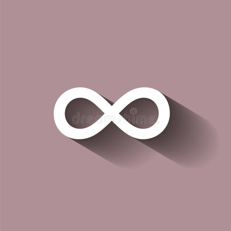 Vector Image of the Sign of Infinity. Vector Illustration Stock Vector ...