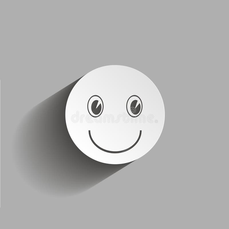 Vector Image Smiley, Smile. Vector Icon Stock Vector - Illustration of ...