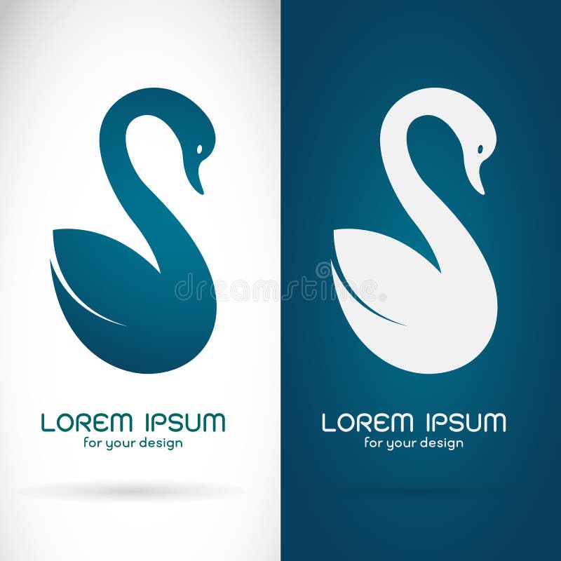 Letter S Logo Icon Shaped Swan for Your Business Stock Vector ...