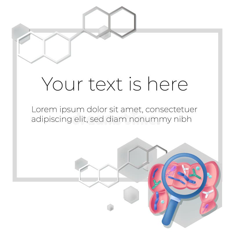 Vector Image Template, Frame for Slide Design Stock Vector ...