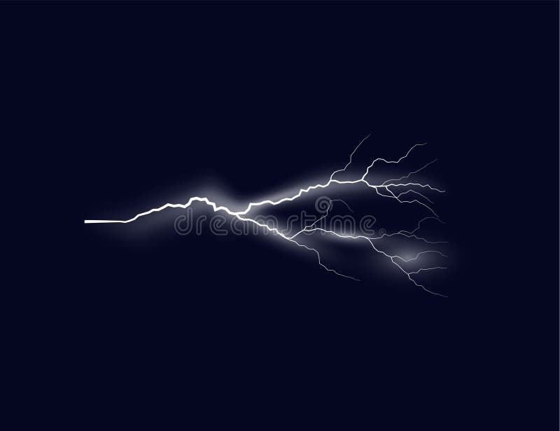 Spectacular Vector Image of Thunderstorms Accompanied by Thunderclaps ...