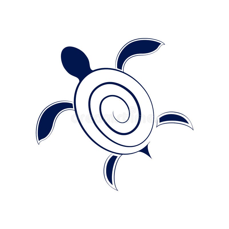 Turtle Symbol Illustration Vector for T-shirt Print Design, Graphic ...