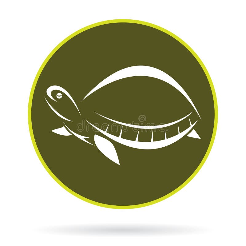 Vector image of an turtle stock vector. Illustration of cartoon - 30329797