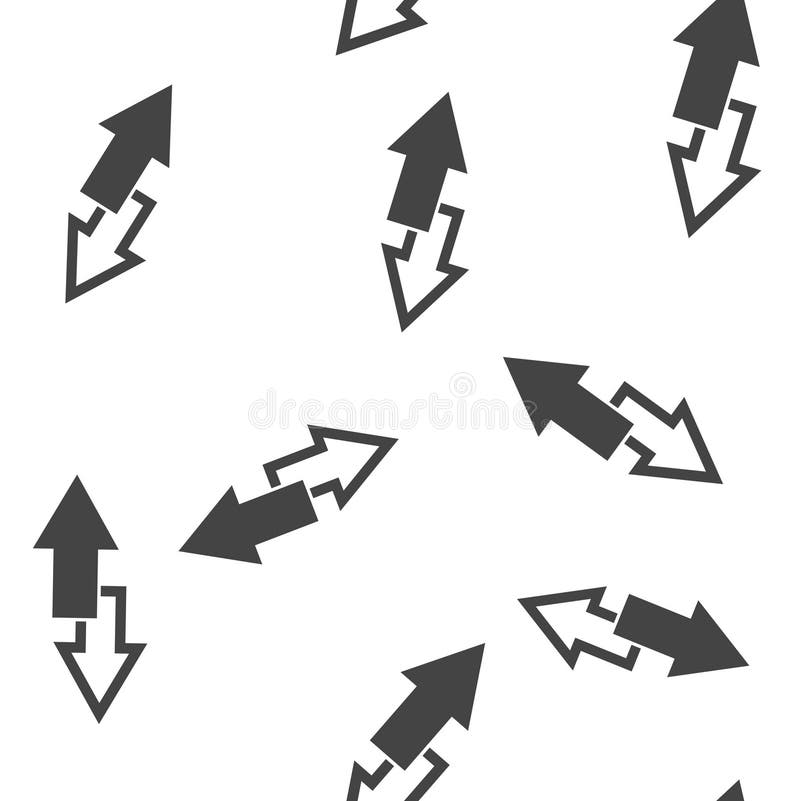 Vector Image Two Arrows. Right Arrow and Left Arrow Stock Vector ...