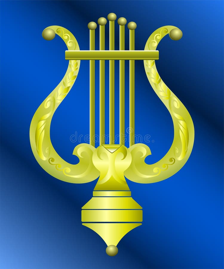 Apollo Lyre Clipart