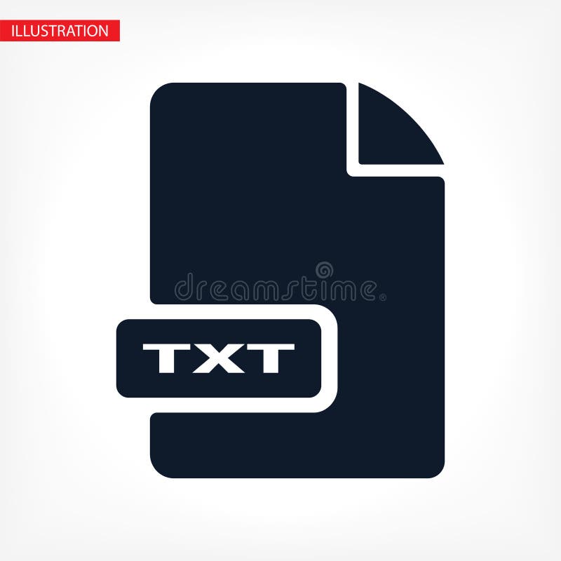 TXT File Vector Icon 10 Eps Icon. File for Computer Icon. Vector Icon ...