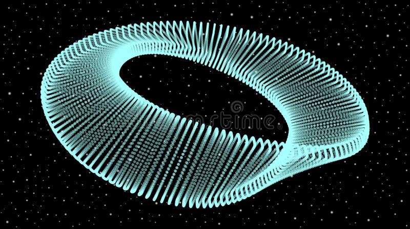 Vector Infinite Shining Symbol. Limitless Blue Sign on Transparent ...