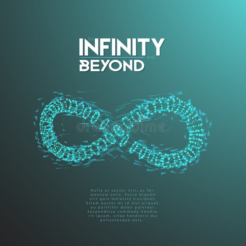 Infinity And Beyond Symbol Galaxy