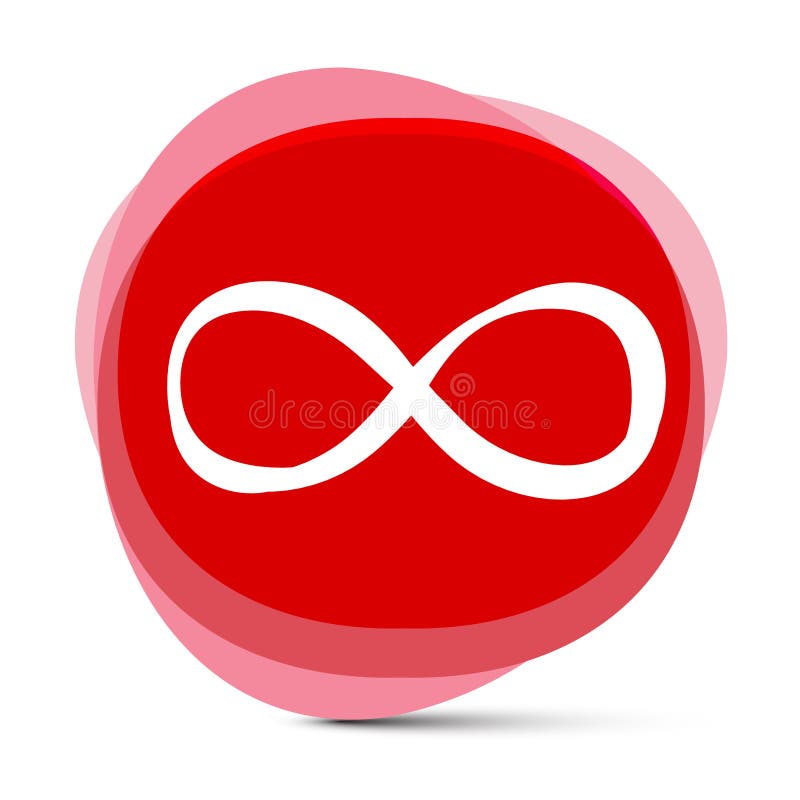 Vector Infinity Symbol stock vector. Illustration of white - 78993492