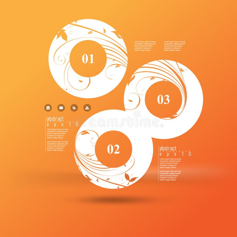 Vector Infographic Background Design Stock Vector - Illustration of ...