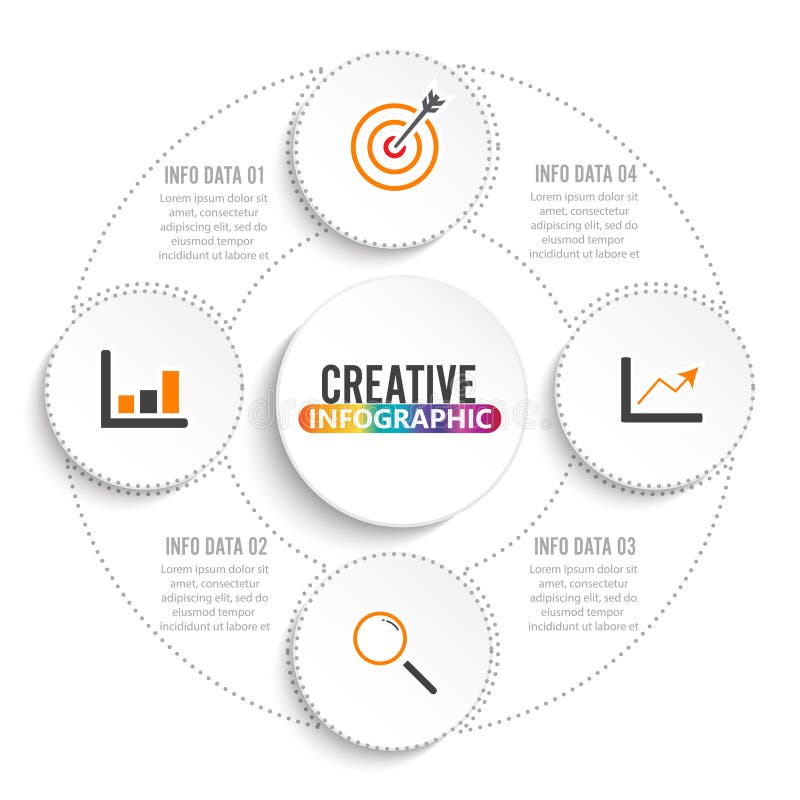 9 Parts Infographic Design Vector and Marketing Icons Can Be Used for ...