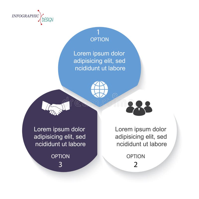 Three Part Infographic Stock Illustrations – 3,610 Three Part ...