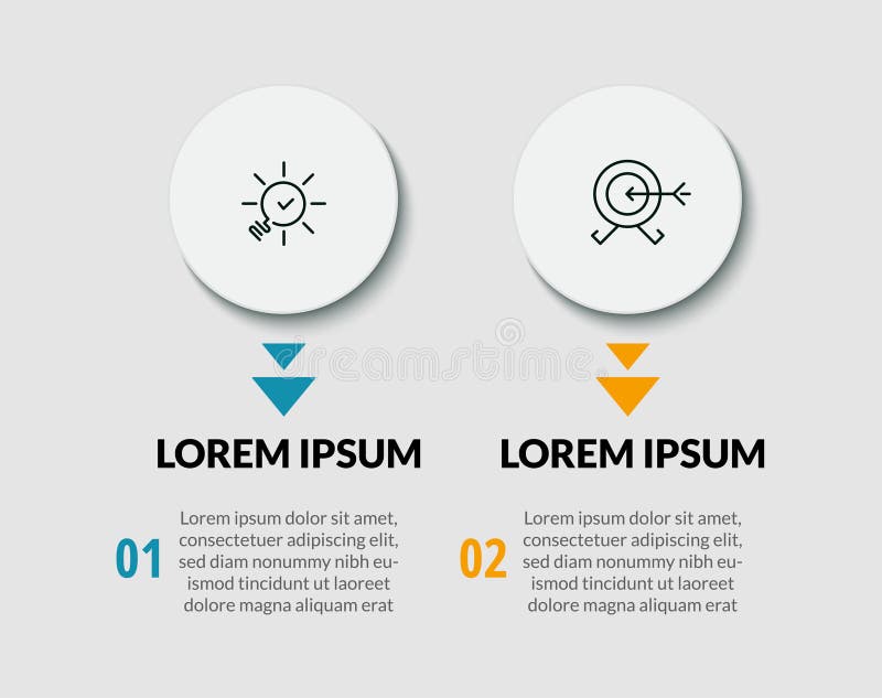 Vector Infographic Design Business Template with Icons and 4 Options or ...