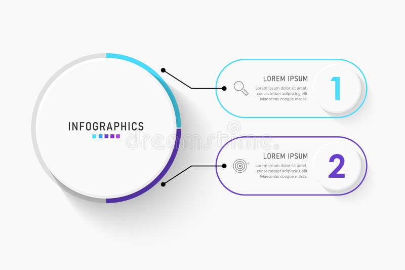 Vector Infographic Label Design Template with Icons and 4 Options or ...