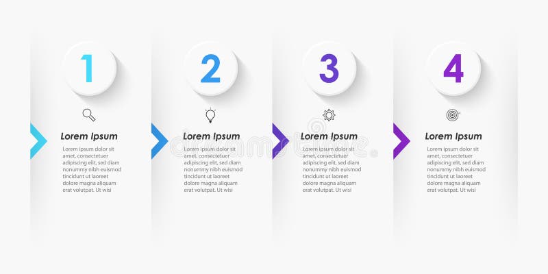 Vector Infographic Label Design Template with Icons and 5 Options or ...