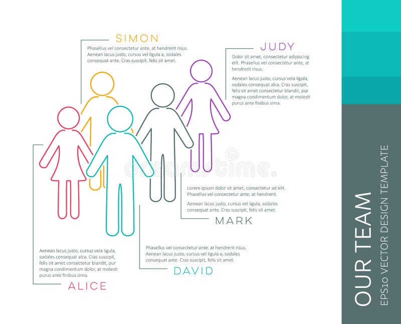 Vector Our Team Icon Gear Wheels Design Stock Vector - Illustration of ...