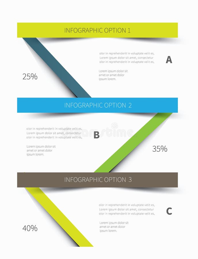 Vector infographic table stock vector. Illustration of brochure - 68857118