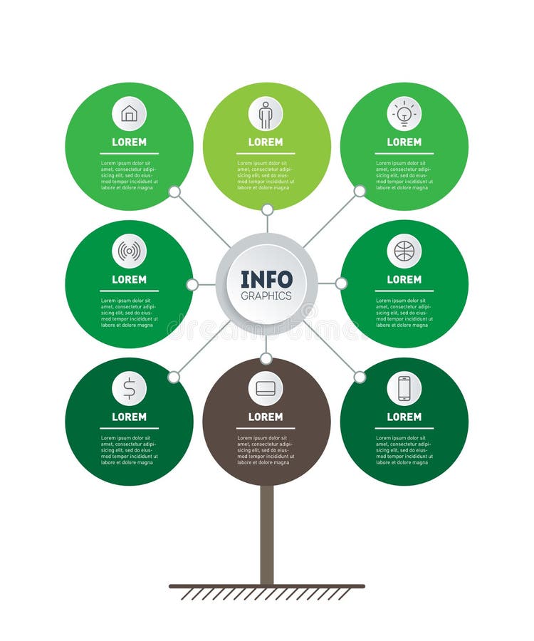 Infographic Eight Points Stock Illustrations – 127 Infographic Eight ...