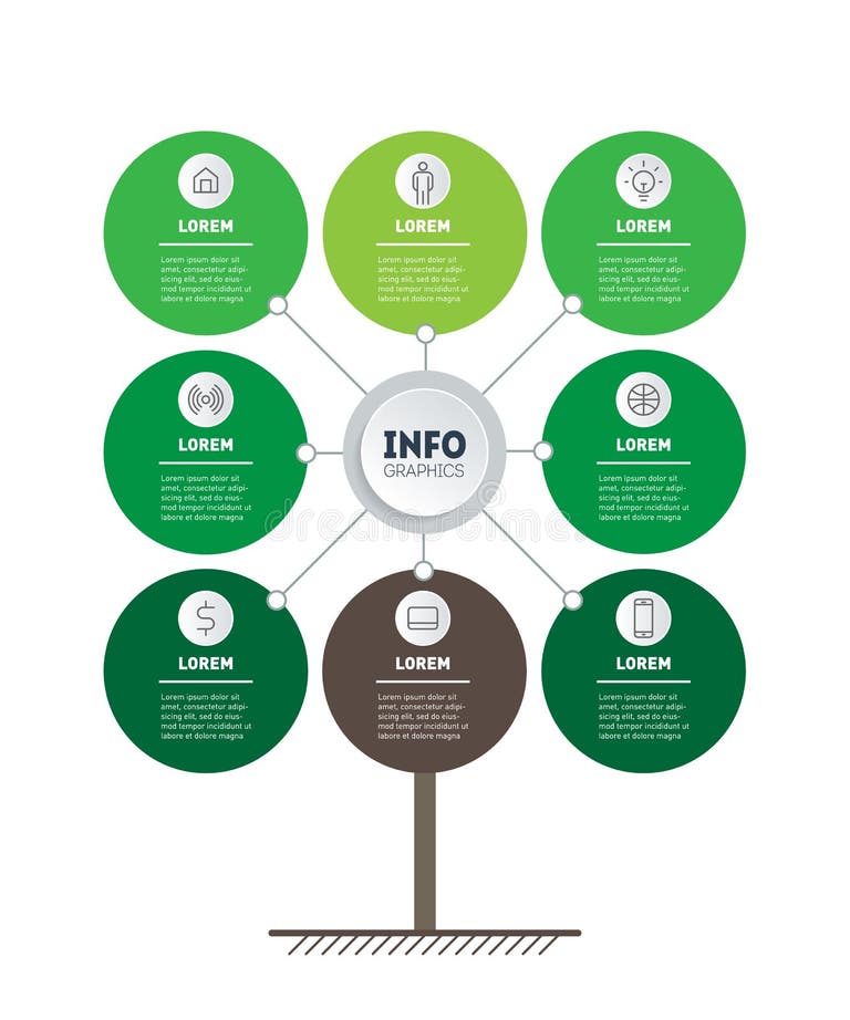 Infographic Eight Points Stock Illustrations – 153 Infographic Eight ...