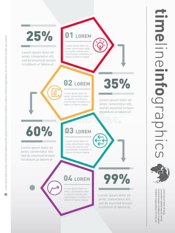 Four Part Infographic Vertical Stock Illustrations – 94 Four Part ...