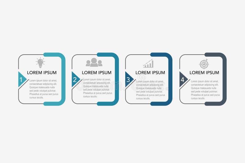 Vector Infographic Template for Business Plan, Strategy, Roadmap ...