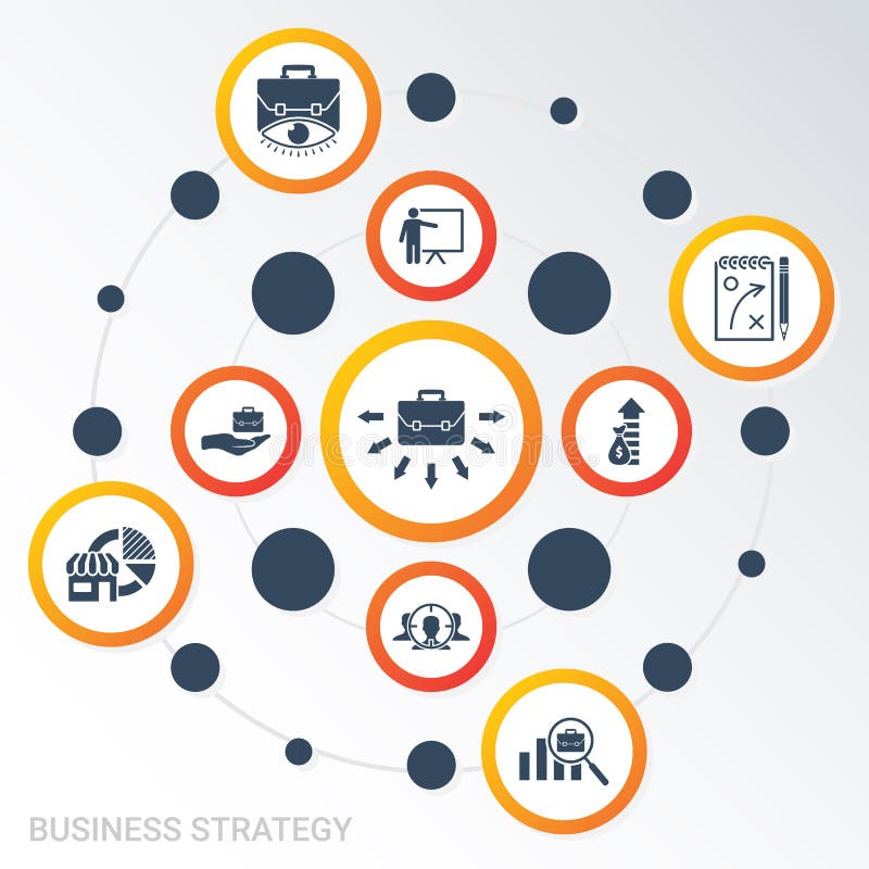 Vector Infographic Template Business Strategy Data Visualization ...
