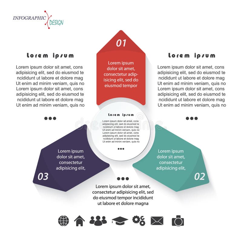 Three red arrows - vector stock vector. Illustration of arrow - 109844135