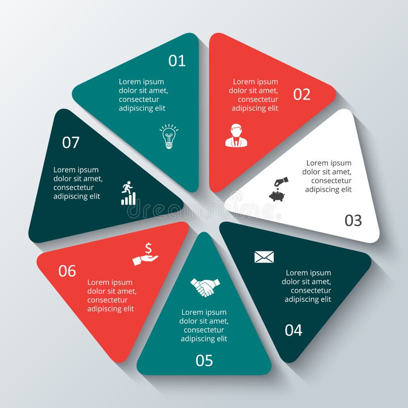 Vector Infographic Zevenhoek Vector Illustratie - Illustration of ...