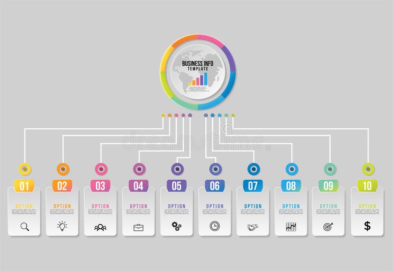 Vector Infographics Elements Template Design . Business Data ...