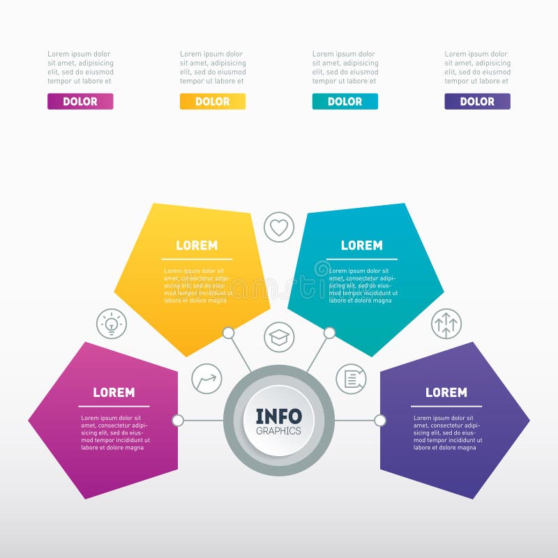 Vector Infographics or Mind Map of Technology or Education Process ...