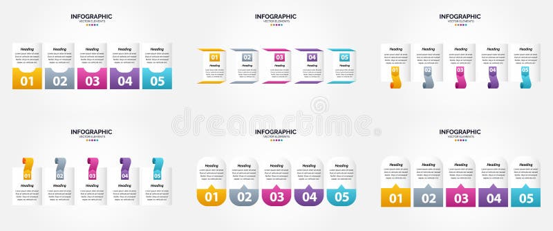 This Vector Infographics Set is Perfect for Advertising in a Brochure ...