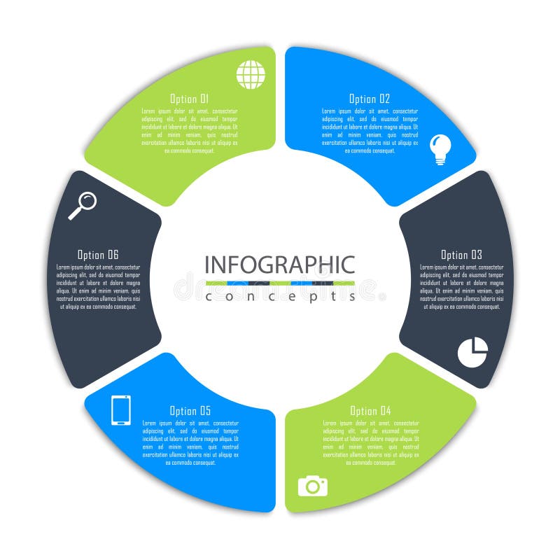 Vector Infographics Template Stock Vector - Illustration of finance ...