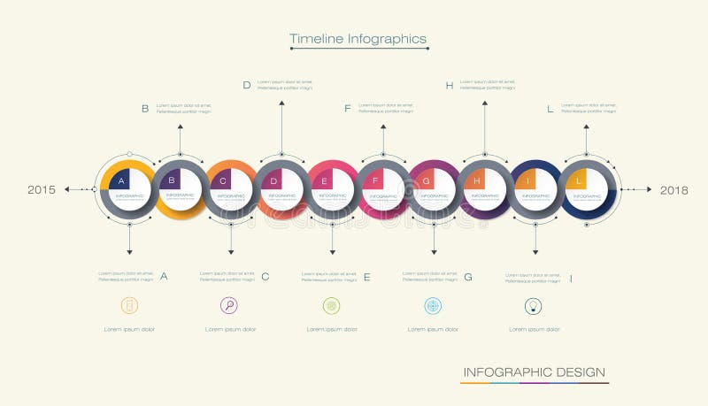 Vector Infographics Timeline Design Template Stock Vector ...