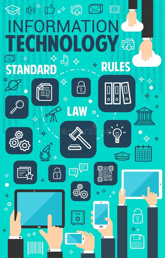 Information Technology Poster Design