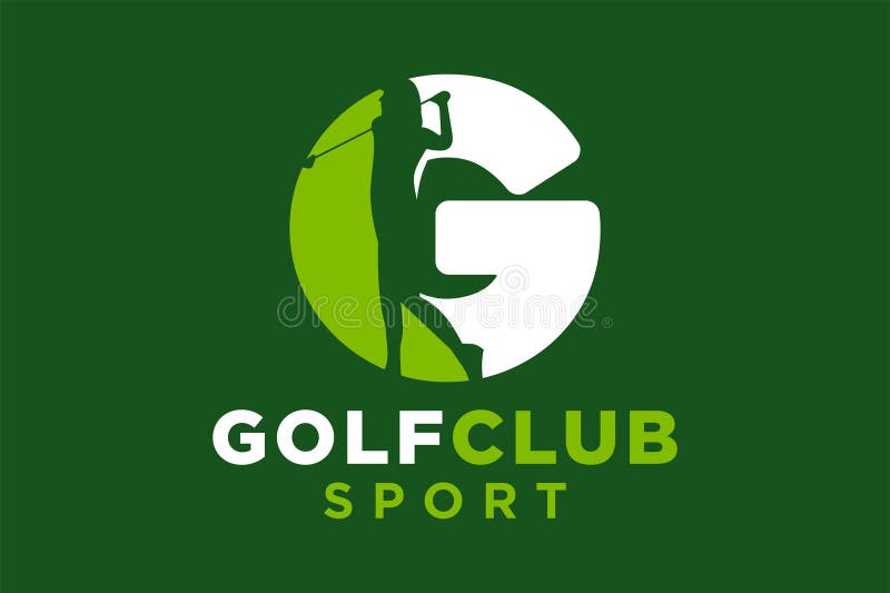 Vector Initials Letter G with Golf Creative Geometric Modern Logo ...