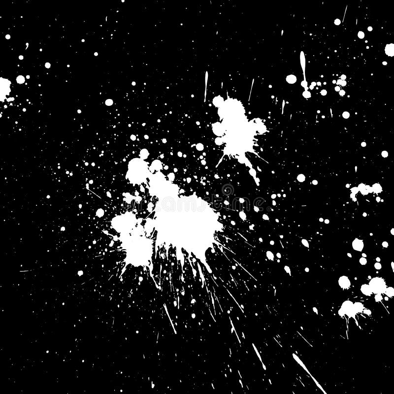 Vector Ink Paint Splatter Texture Stock Vector - Illustration of ...