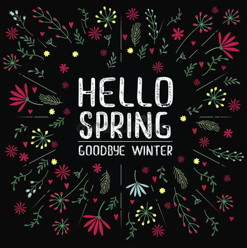 Goodbye Winter Stock Illustrations – 458 Goodbye Winter Stock ...