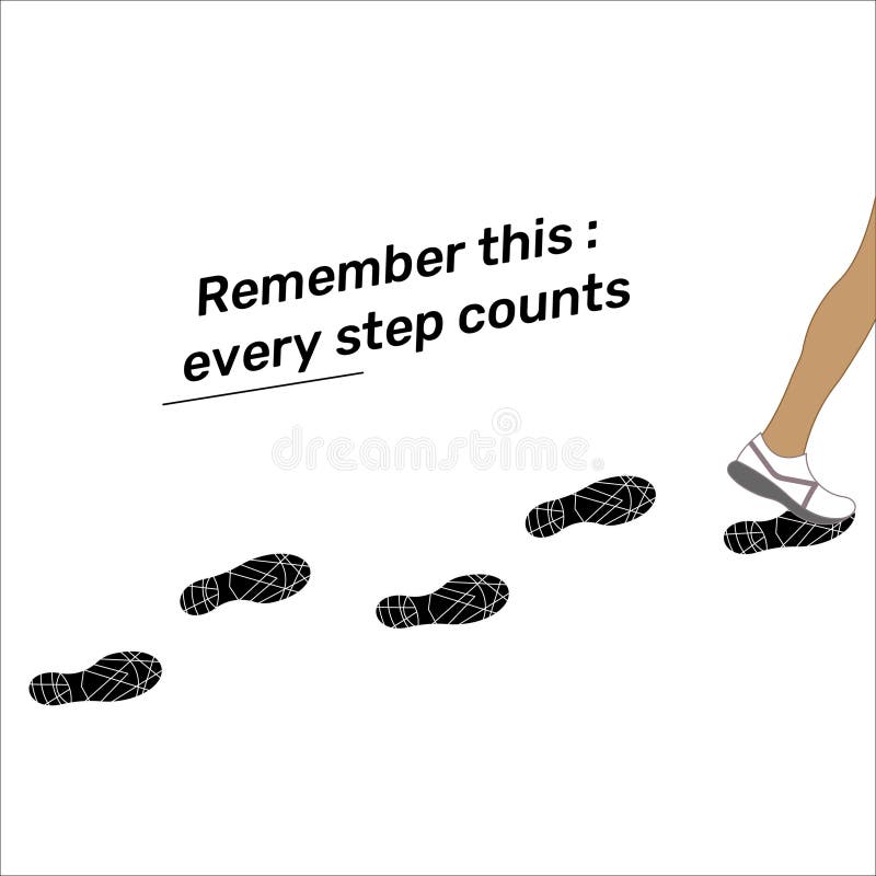 Vector Inspirational Quote Motivational Phrase Remember this: Every ...