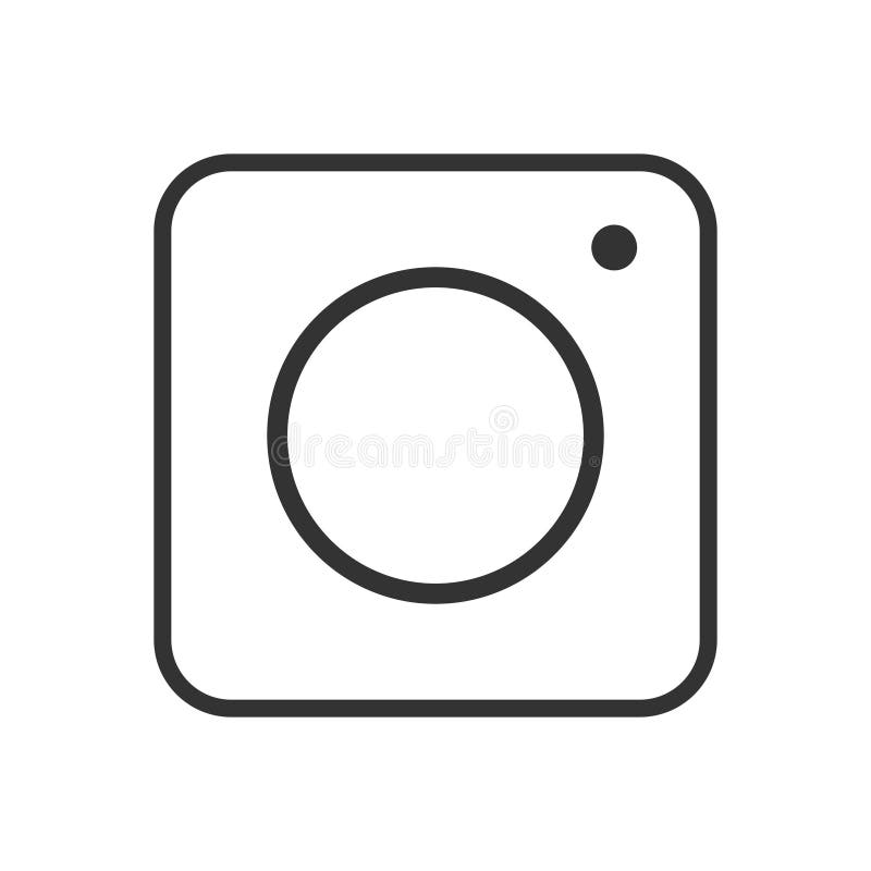 Vector Instagram Icon Symbol Design. Stock Vector - Illustration of ...