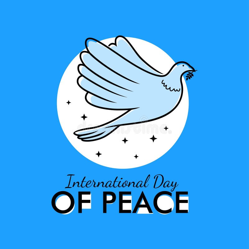 Vector International Day of Peace Banner Template Stock Vector ...